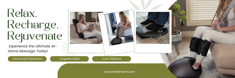 Foot and Back massage. Indoor and Outdoor Heaters.